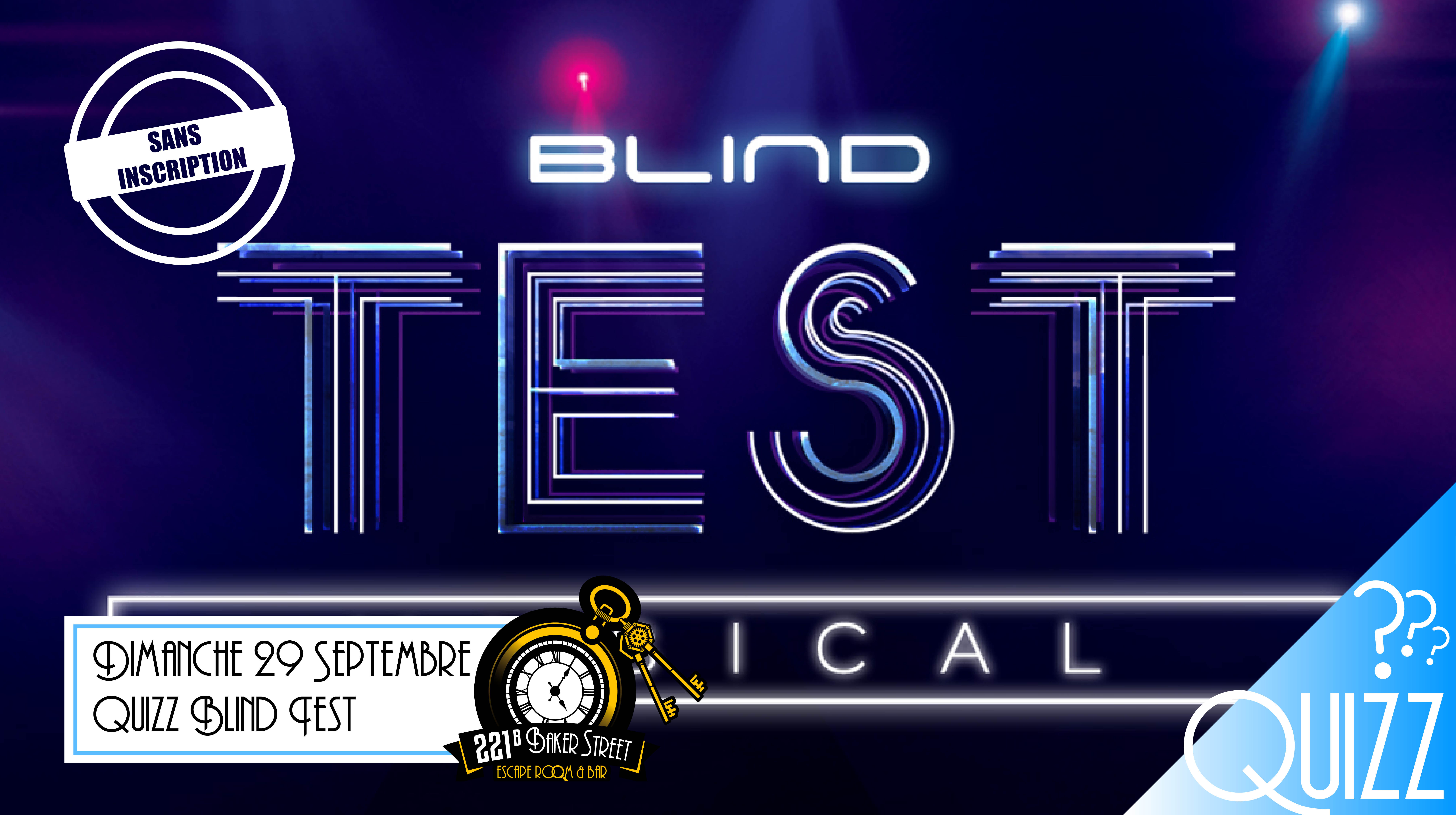 Quizz: Blind test | 221B