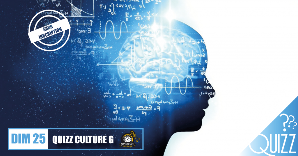 Quizz: Culture G - 221B